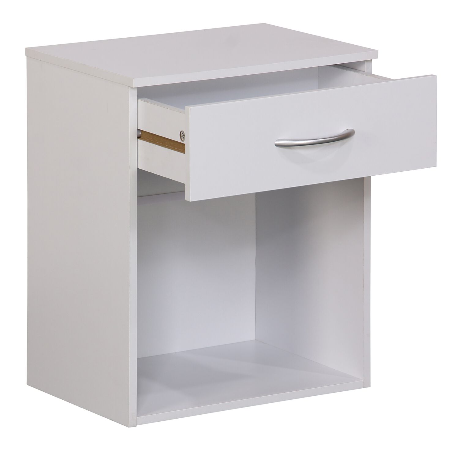 Mayfair White 1 Drawer Beside Locker - Home Store + More