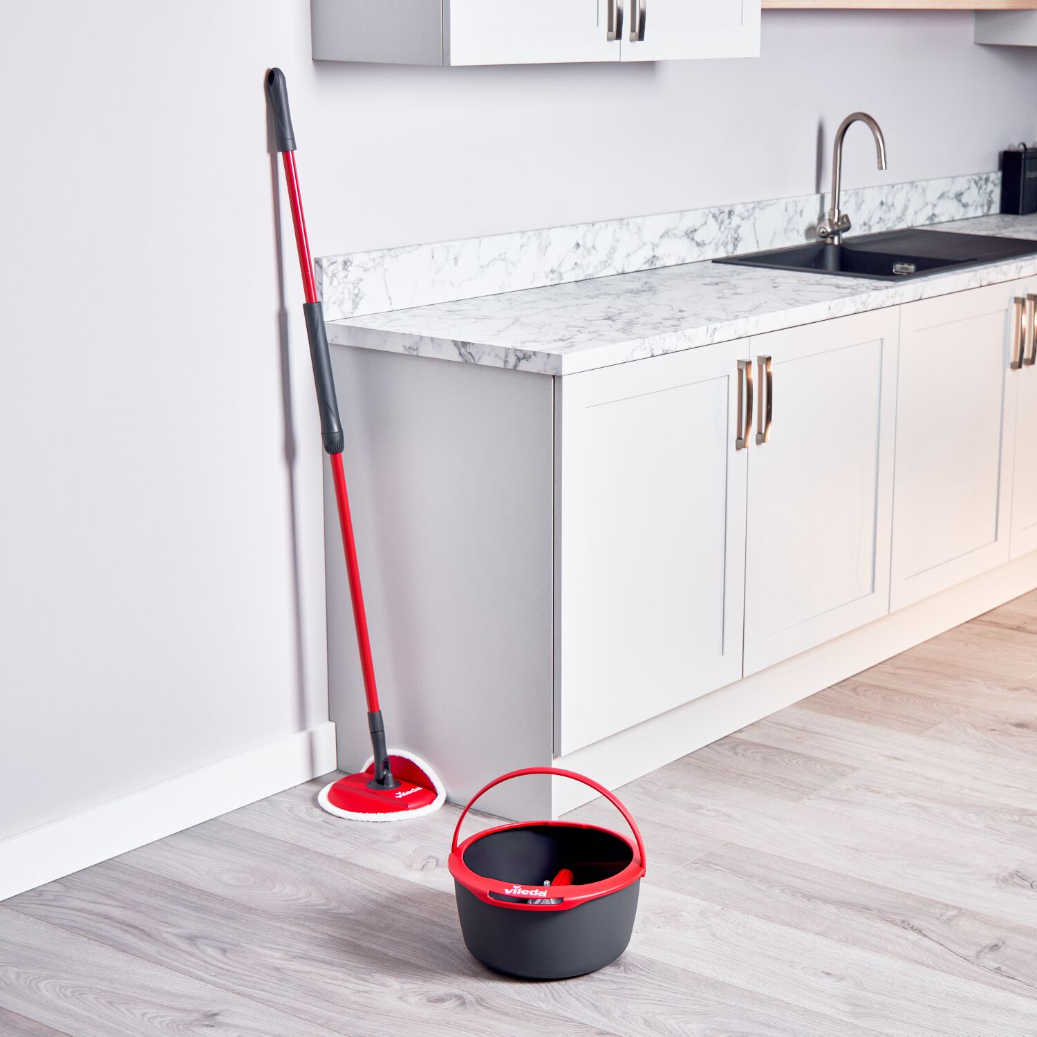 Vileda Spin & Clean Mop and Bucket - Home Store + More