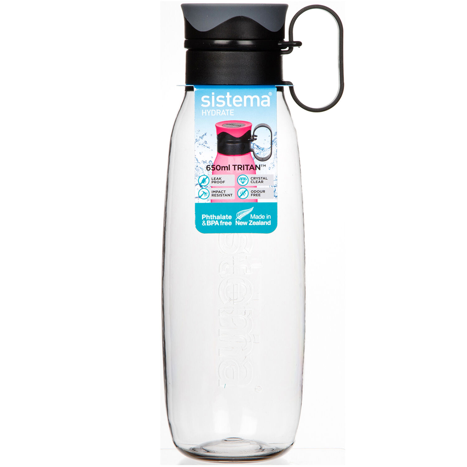 Sistema Tritan Traverse Water Bottle 650ml - Home Store + More