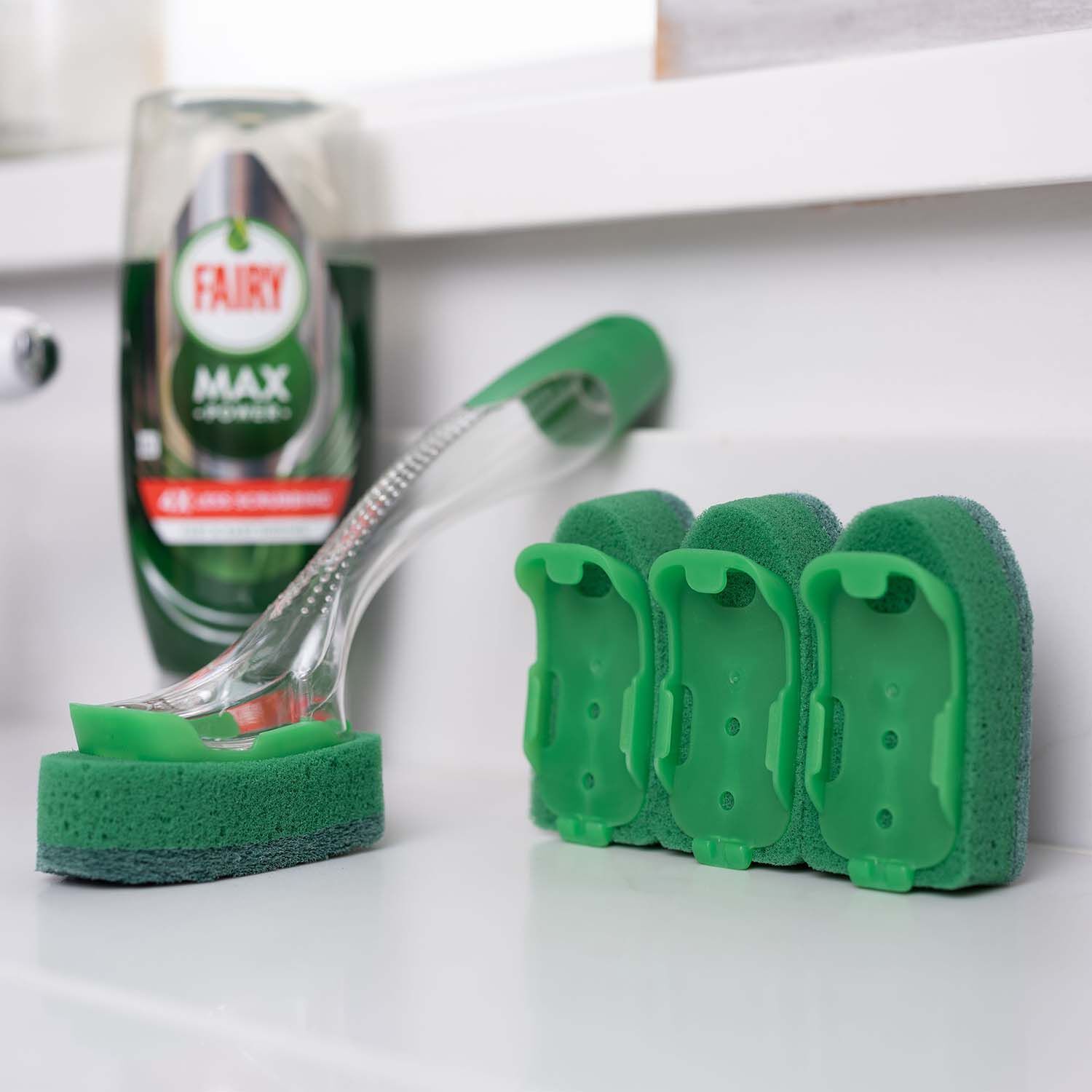 Dish sponge soap handle store