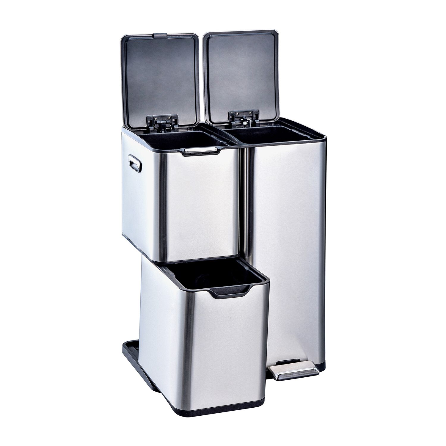 Nordhaus 60L Triple Compartment Recycling Bin - Home Store + More