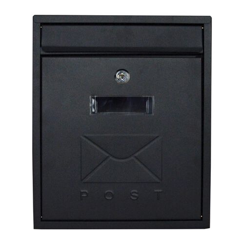 Postplus Contemporary Letterbox Matt Black - Home Store + More