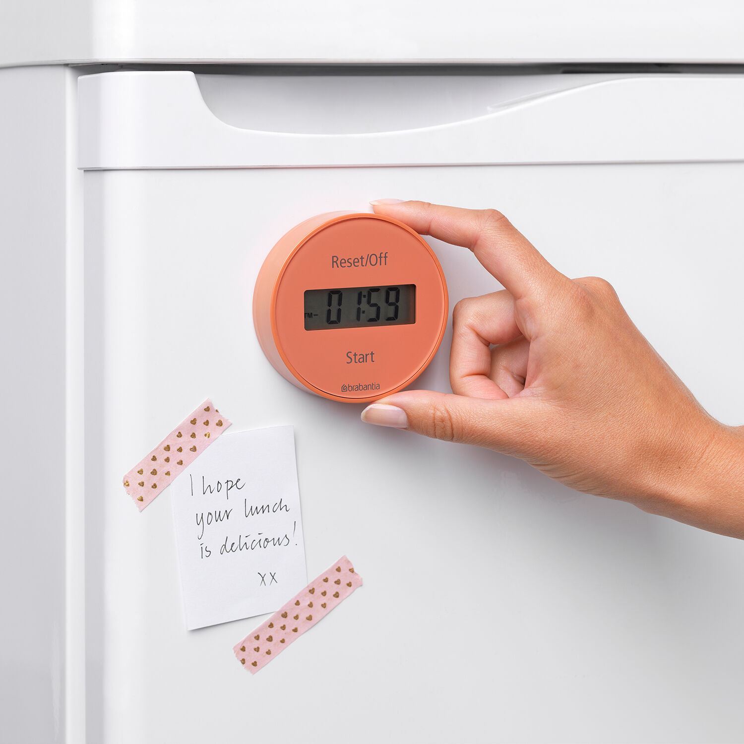 Brabantia Magnetic Kitchen Timer - Terracotta - Home Store + More