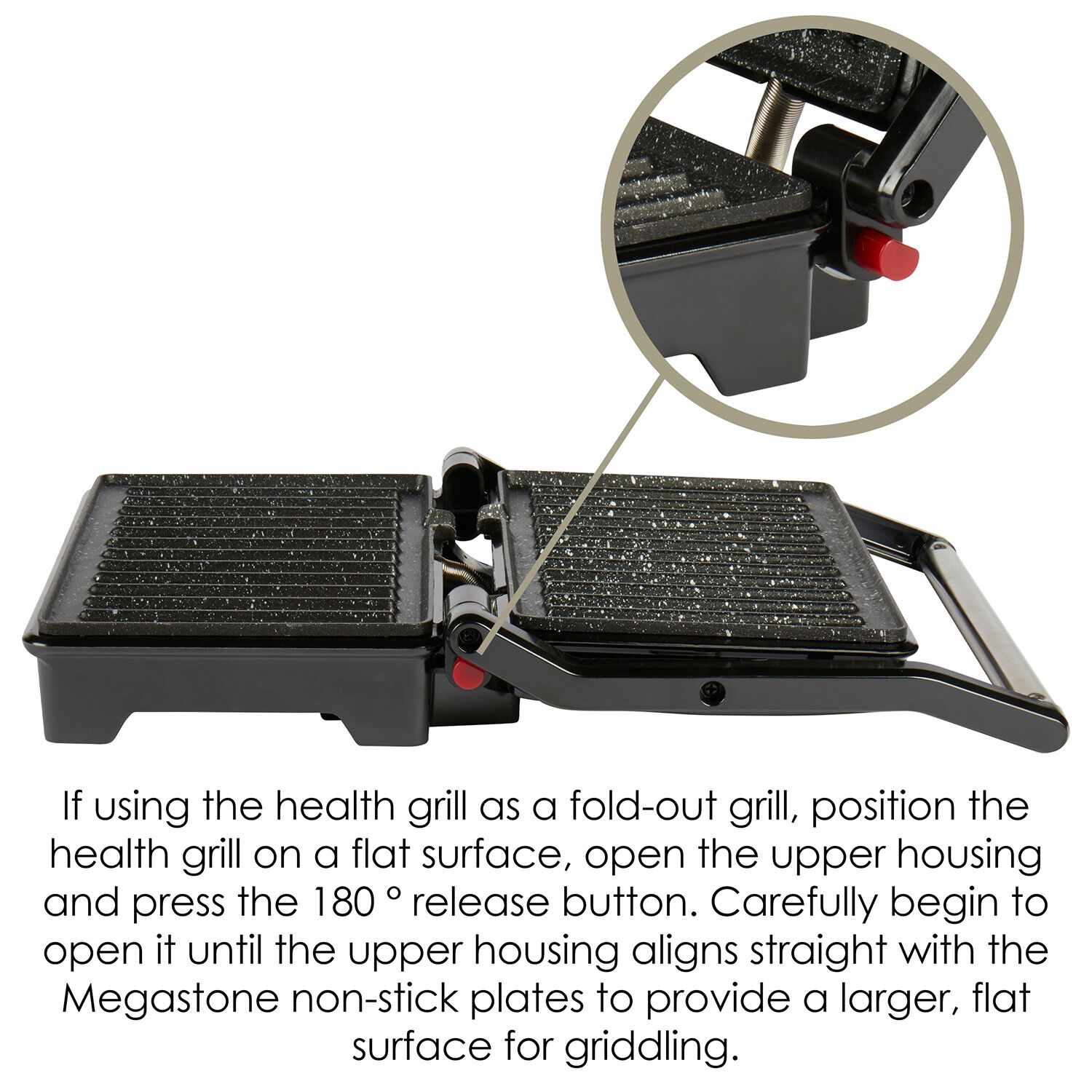 Salter Megastone Fold-Out Grill Plate - Home Store + More