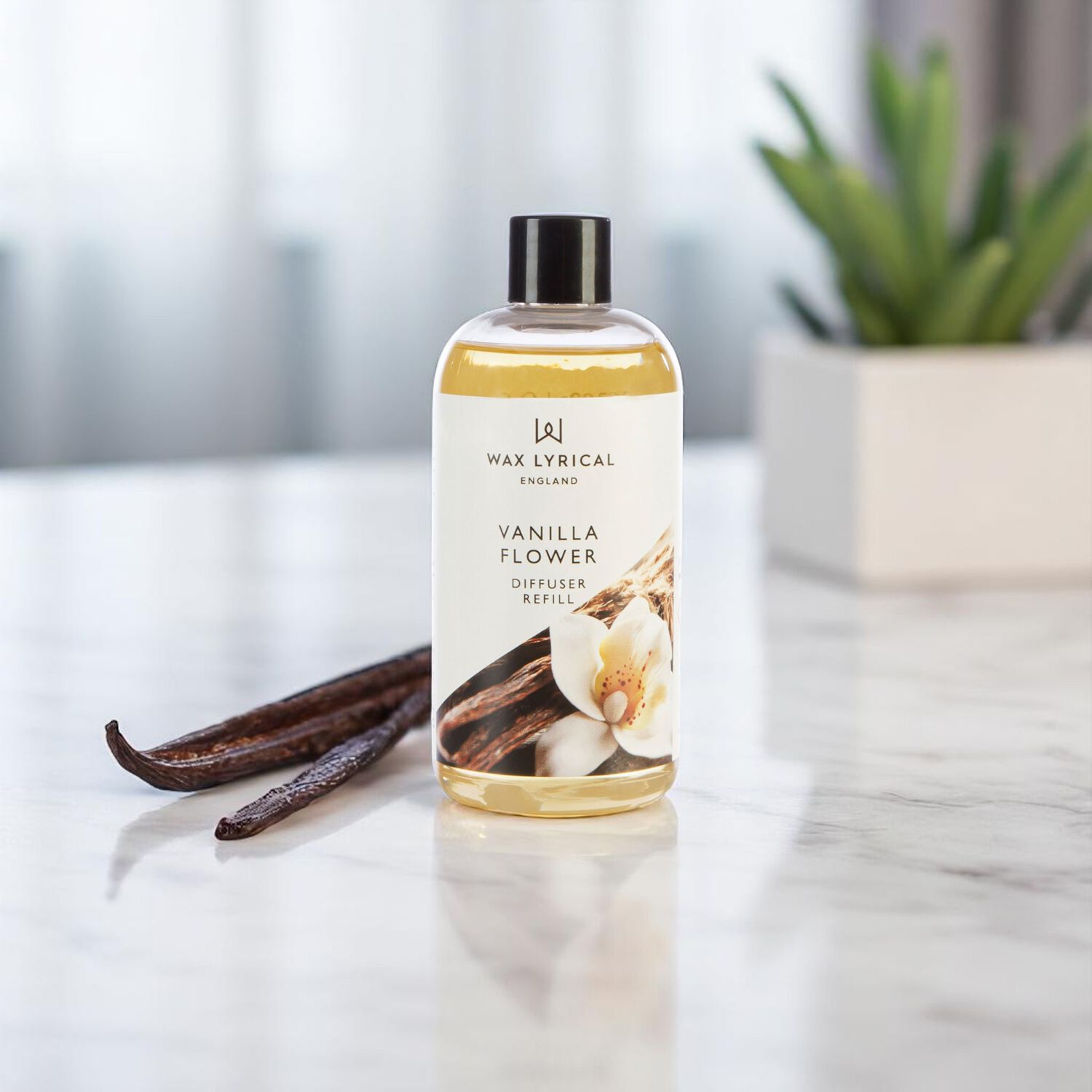 Wax Lyrical Vanilla Flower Reed Diffuser Refill - Home Store + More