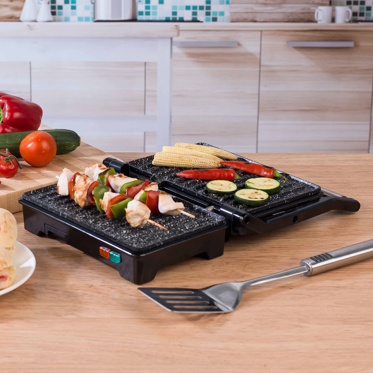Salter Megastone Fold-Out Grill Plate - Home Store + More