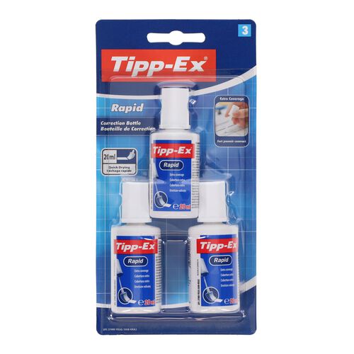 Tippex 3 Pack 20ml Correction Fluid - Home Store + More