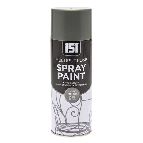 Grey Primer Spray Paint 400ml - Home Store + More