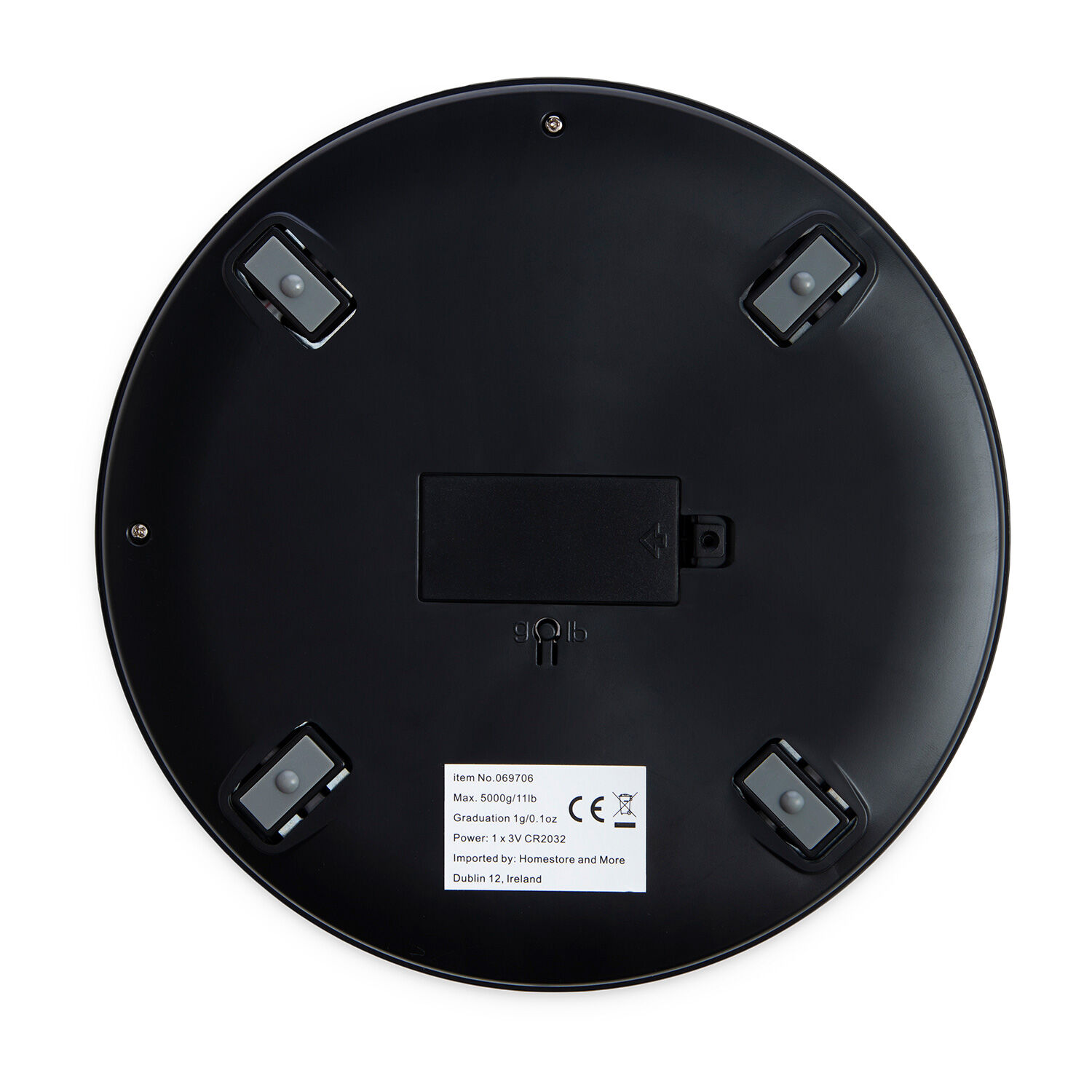 Camry Black Round Digital Kitchen Scale - Home Store + More