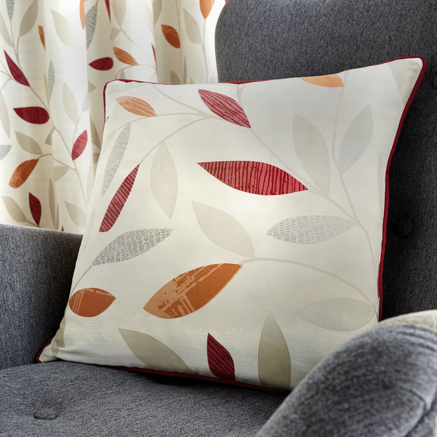 Fusion Beechwood Cushion 43cm x 43cm - Home Store + More