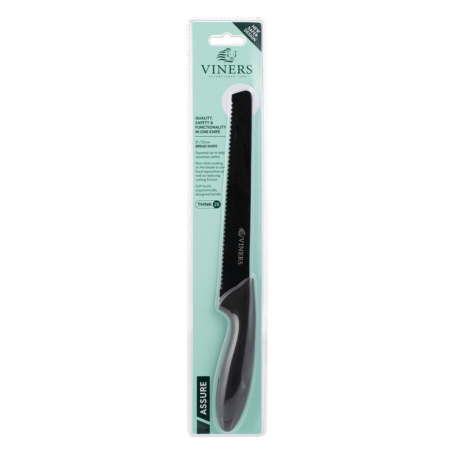 Viners Assure Bread Pointless Knife 8" - Home Store + More