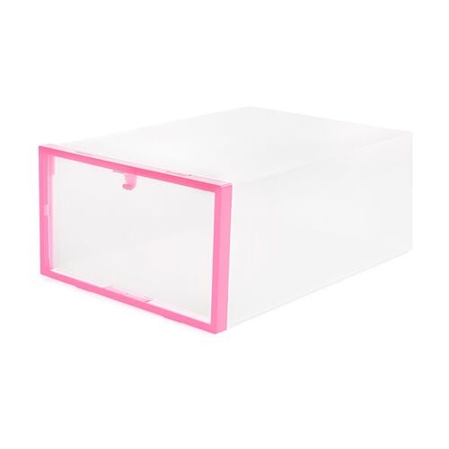 Lady's Shoe Box 2 Pack Pink - Home Store + More