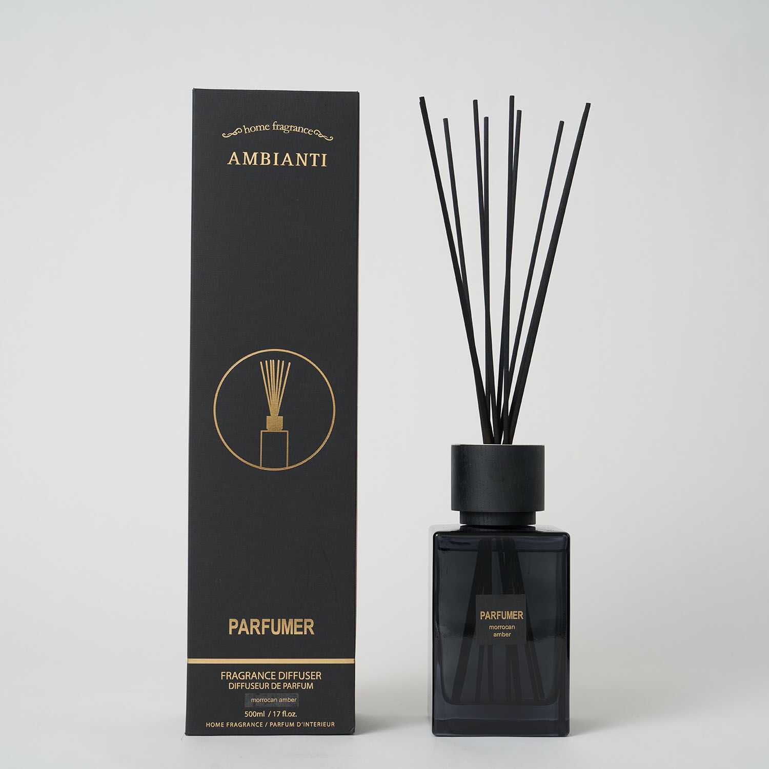 Ambianti Parfumer Moroccan Amber 500ml Diffuser - Home Store + More