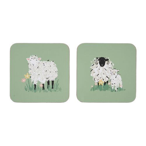 Ulster Weavers Woolly Sheep Coaster 4 Pack - Home Store + More