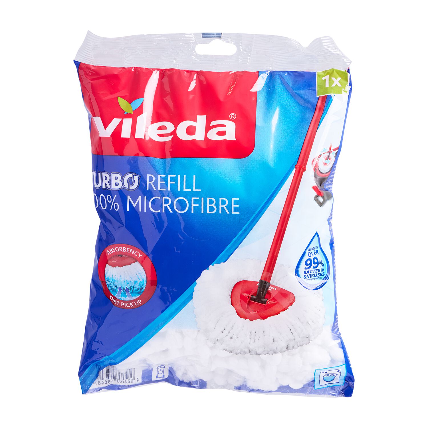 Vileda Turbo Smart Mop Refill - Home Store + More