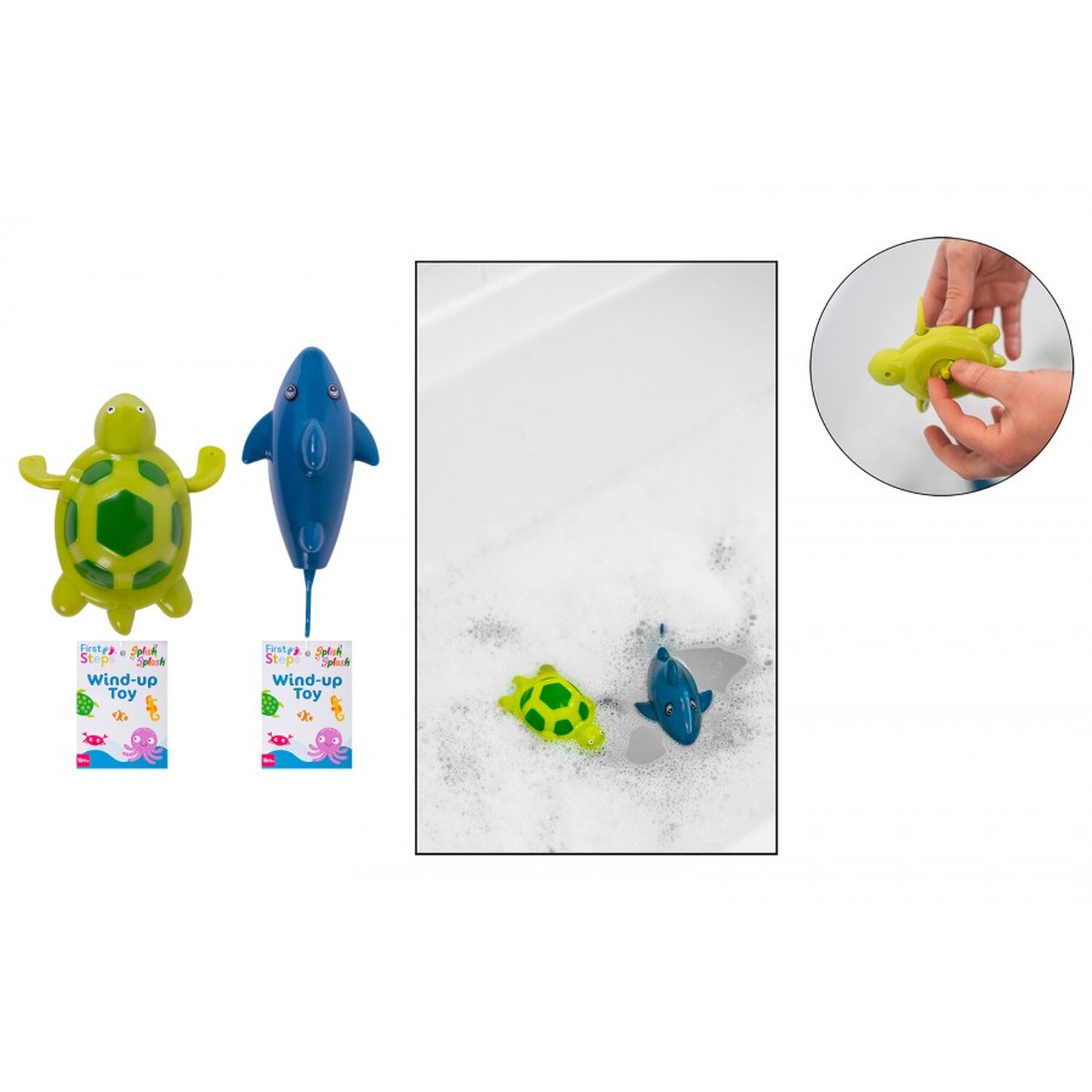 First Steps Wind Up Bath Toy - Home Store + More