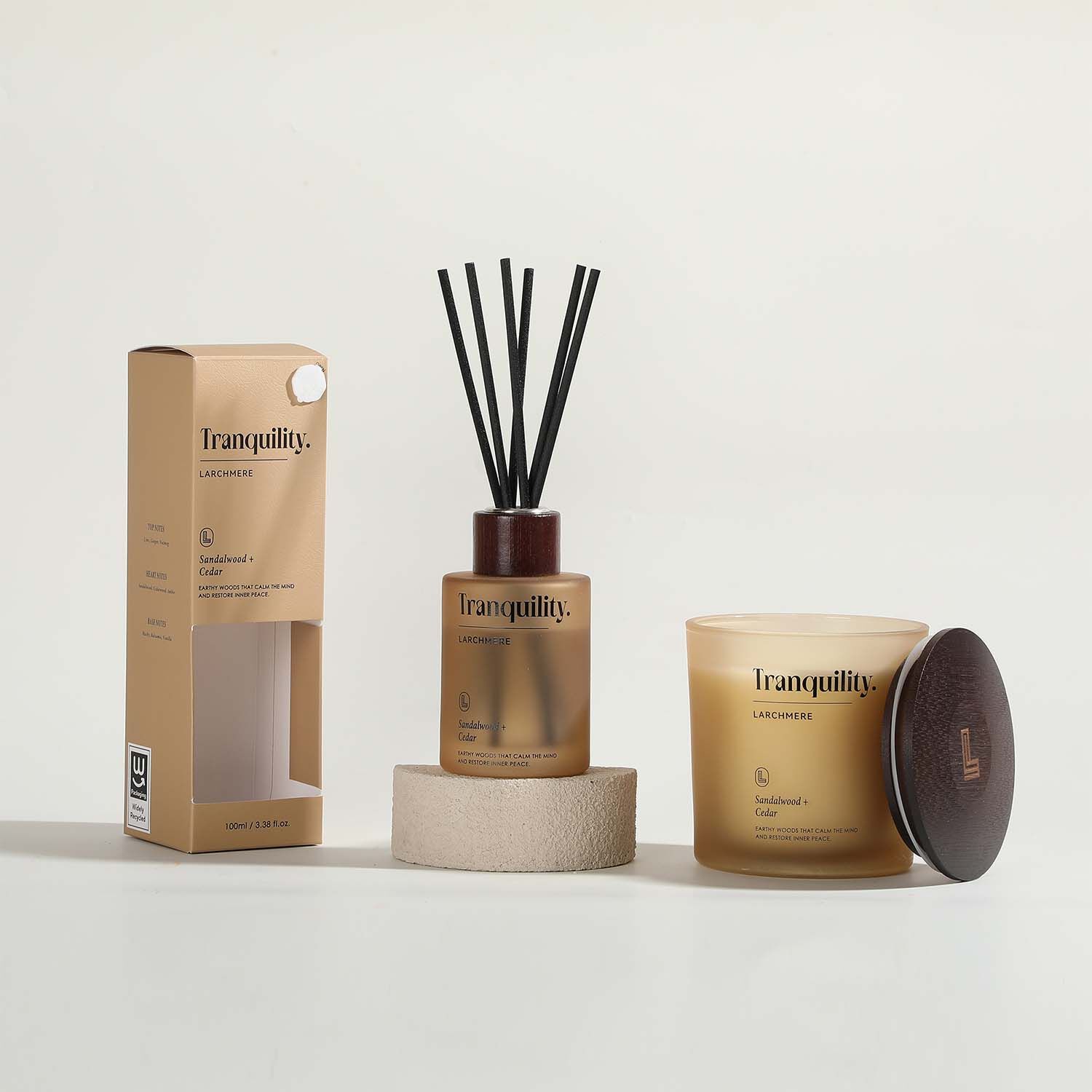 Tranquility Sandalwood & Cedar Reed Diffuser - Home Store + More