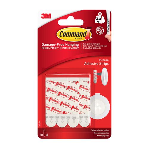 Command Medium Adhesive And Refill Strips - Home Store + More