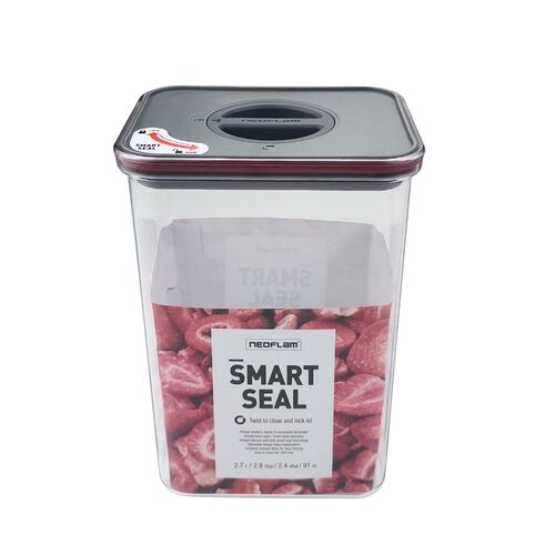 Smart Seal Rectangle Food Storage Container 2.7L - Home Store + More