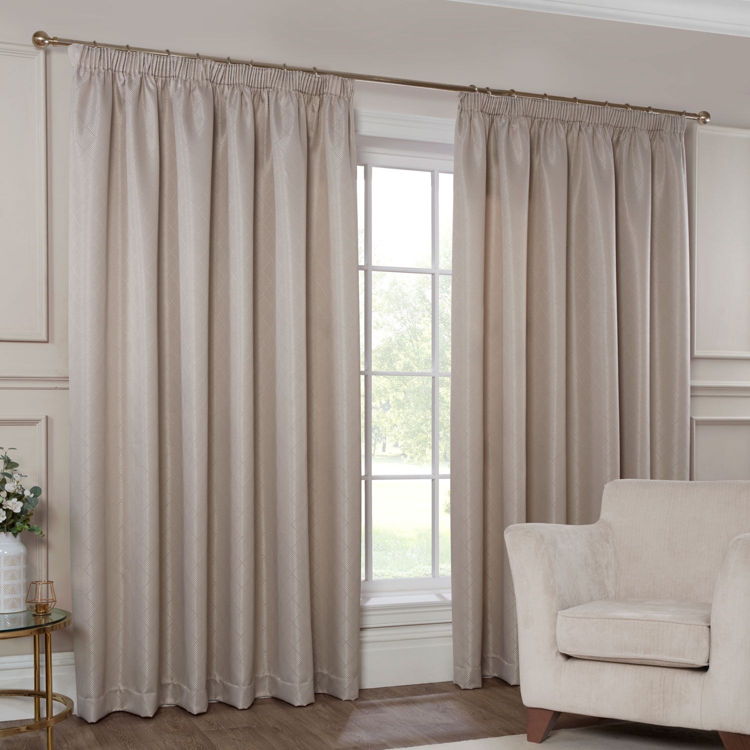 Pencil Pleat Duchess Curtains - Home Store + More