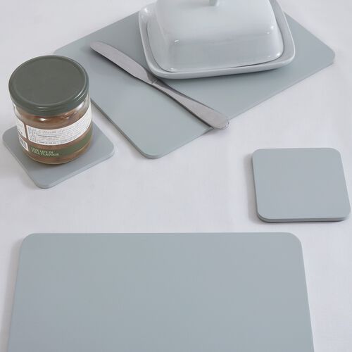 Wooden Grey Coasters 4 Pack - Home Store + More