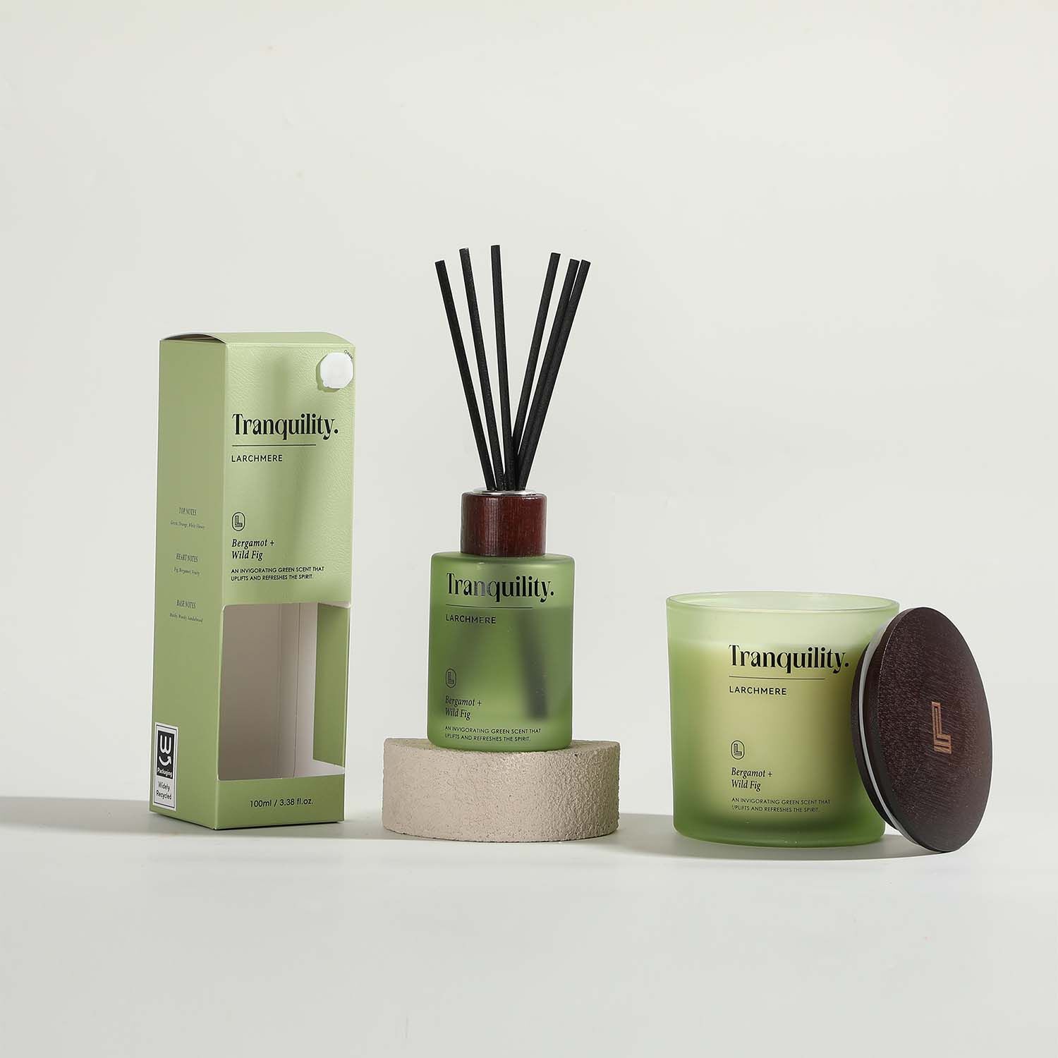 Tranquility Bergamot & Wild Fig Reed Diffuser - Home Store + More