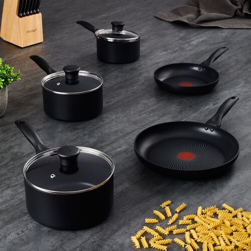 Tefal Induction Black 5 Piece Cookware Set - Home Store + More