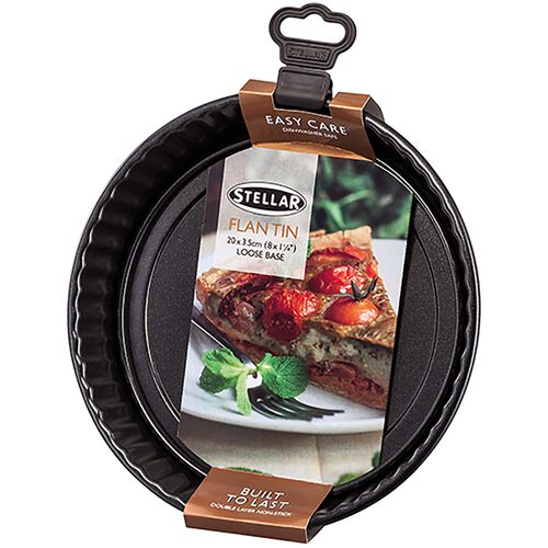 Stellar Non-Stick Fluted Flan Dish 20x3.5cm - Home Store + More