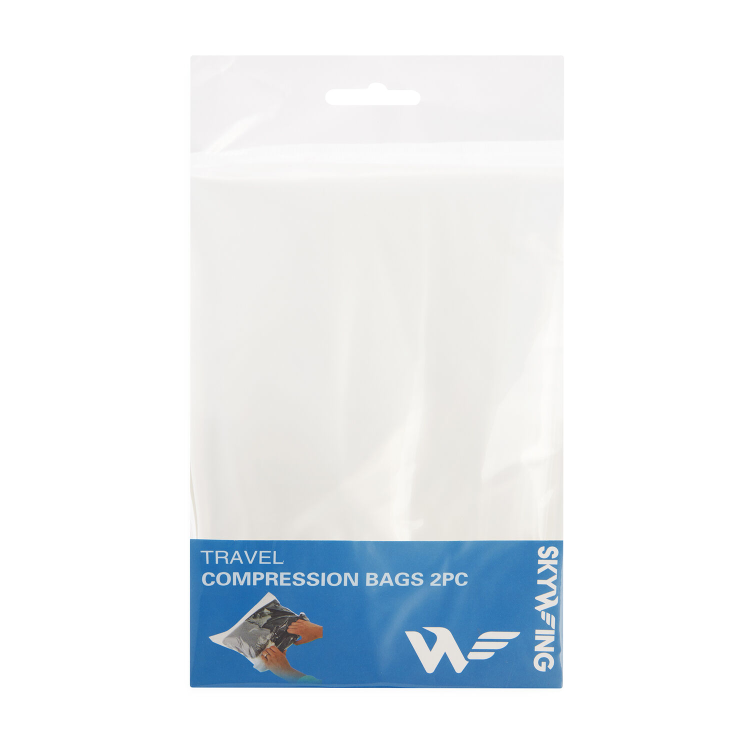 Compression bags for packing clothes store