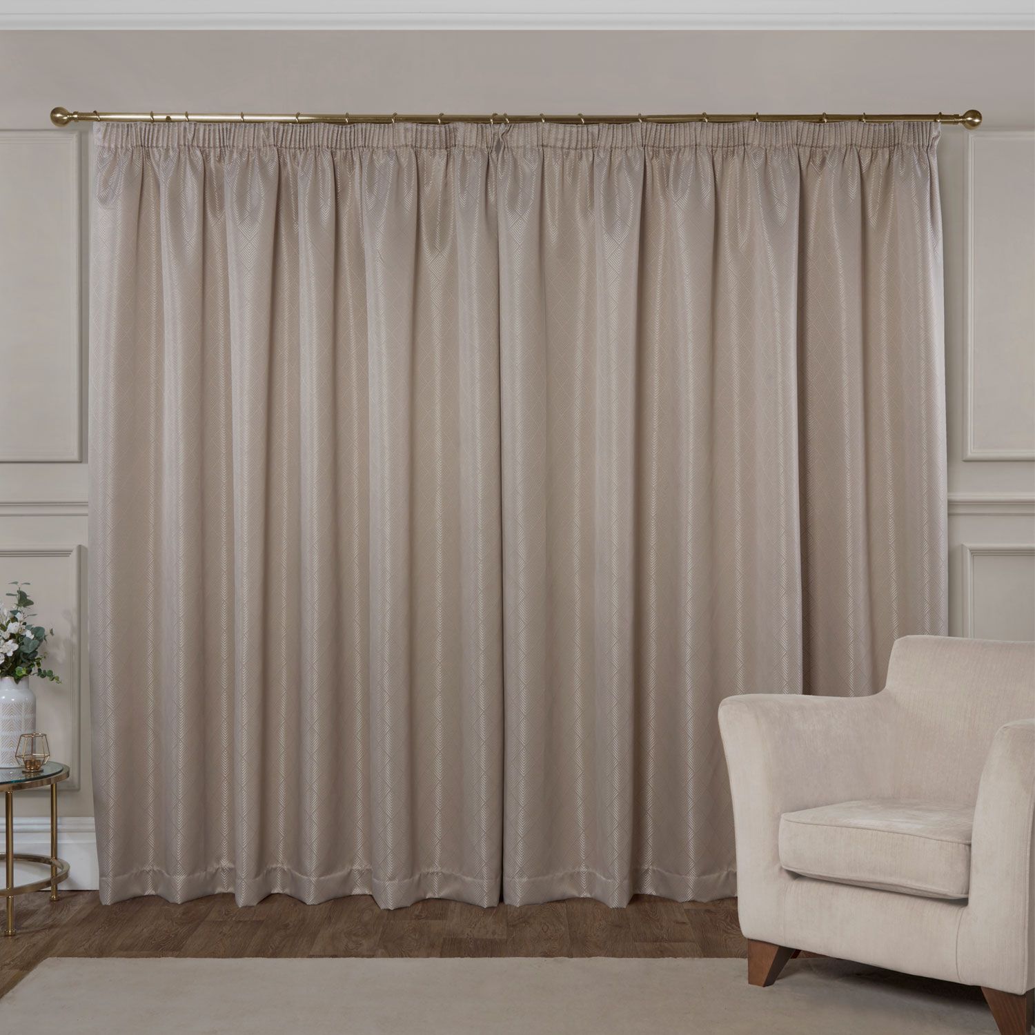 Pencil Pleat Duchess Curtains - Home Store + More