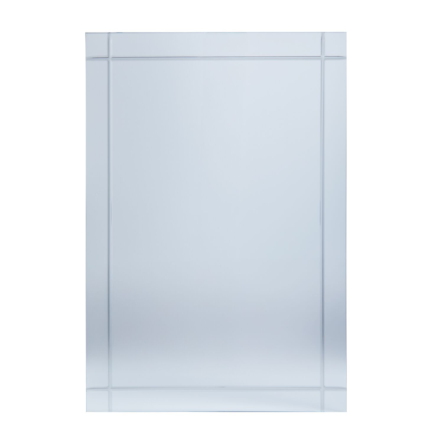 Tema Rect Edges V-Cut Mirror - Home Store + More