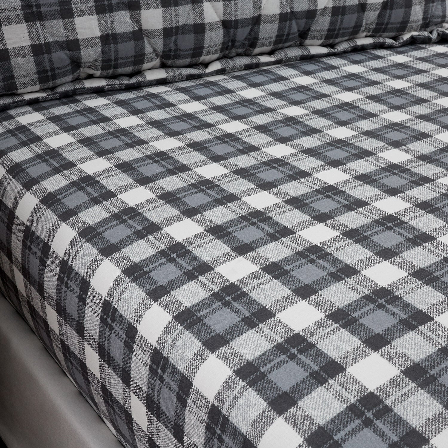 Jack Charcoal Fitted Sheet - Home Store + More