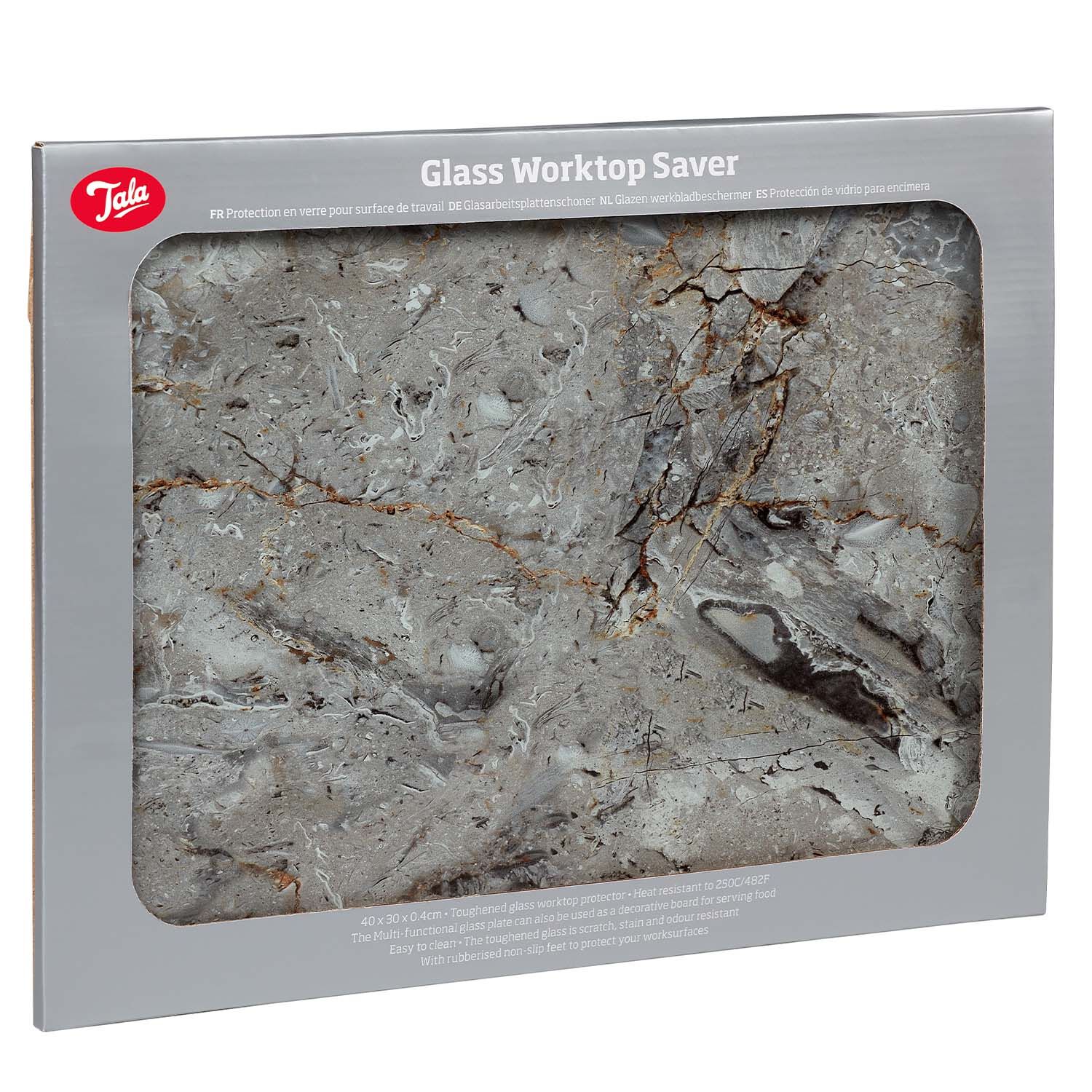 Tala Smokey Marble Glass Worktop Saver - Home Store + More