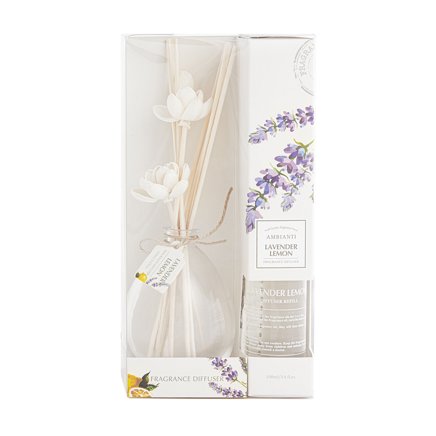 Ambianti Lavender Lemon Reed Diffuser - Home Store + More