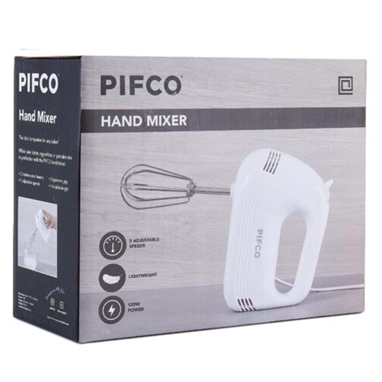 Pifco White Hand Mixer - Home Store + More