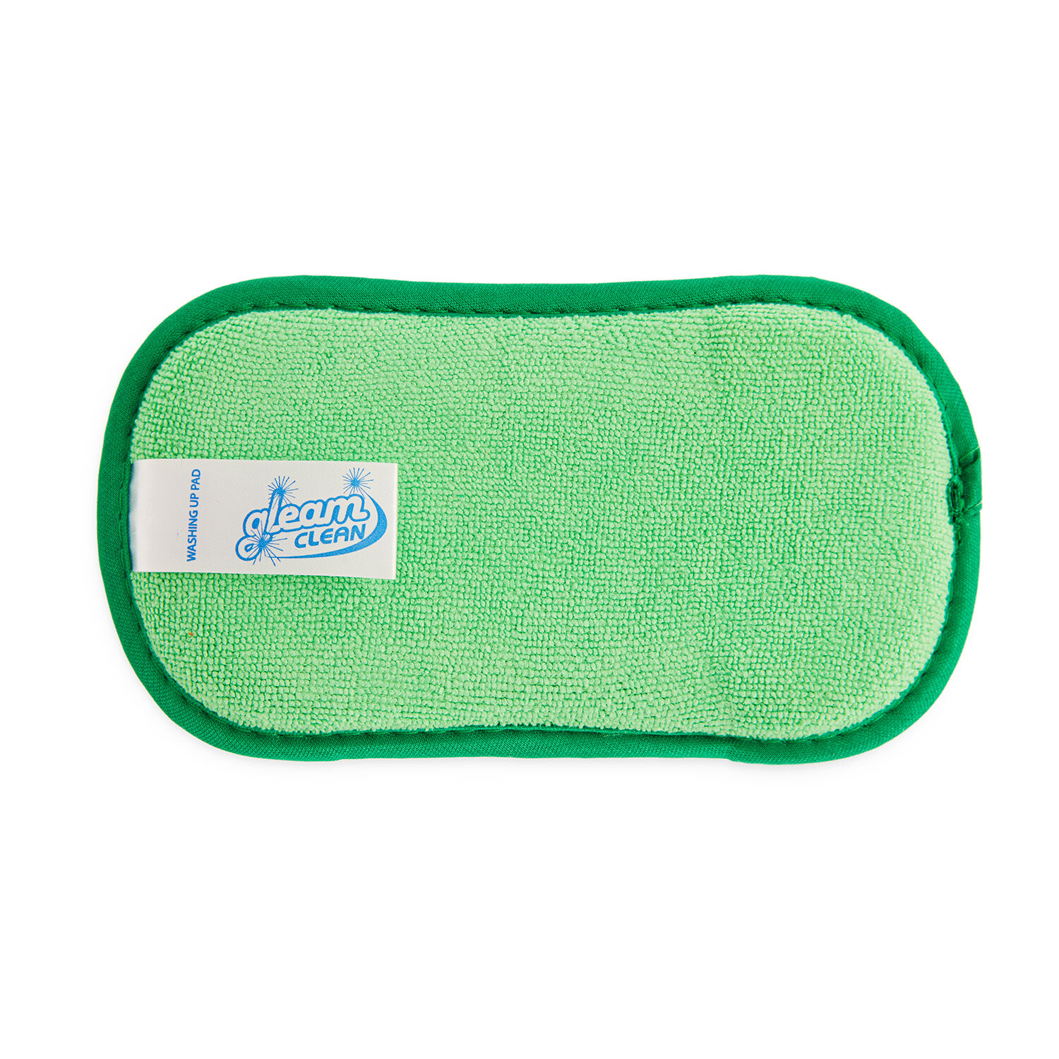 Gleam Clean Microfibre Cleaning Pad - Green - Home Store + More