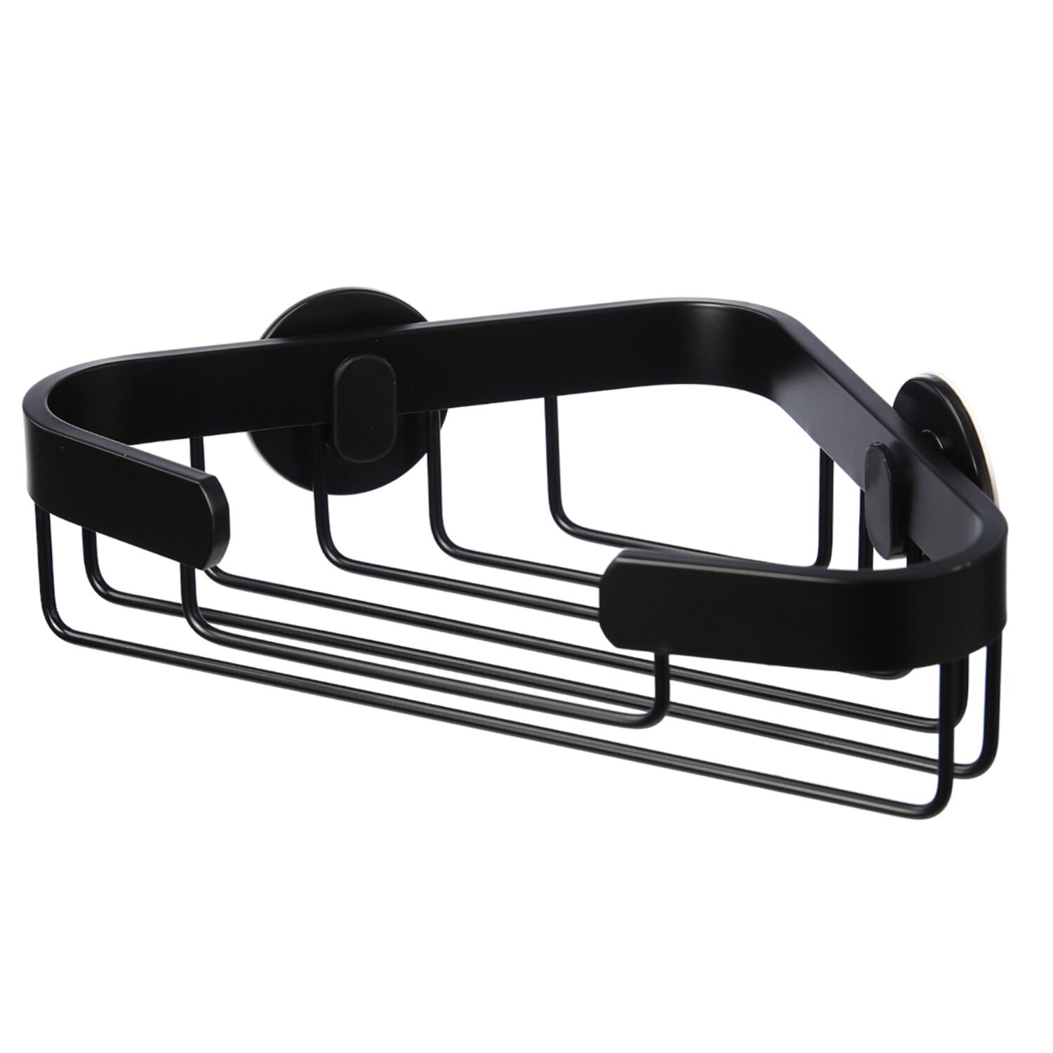 Aluminium Rust-Free Black Shower Corner Caddy - Home Store + More