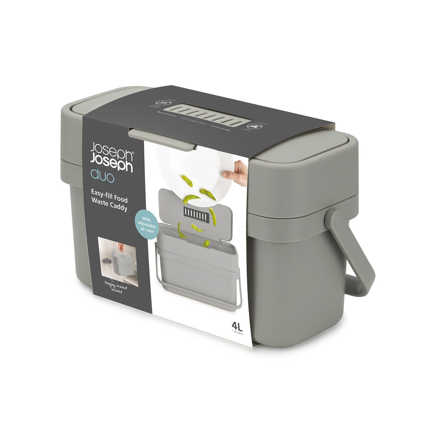 Joseph Joseph Duo Caddy Bin 4L - Home Store + More