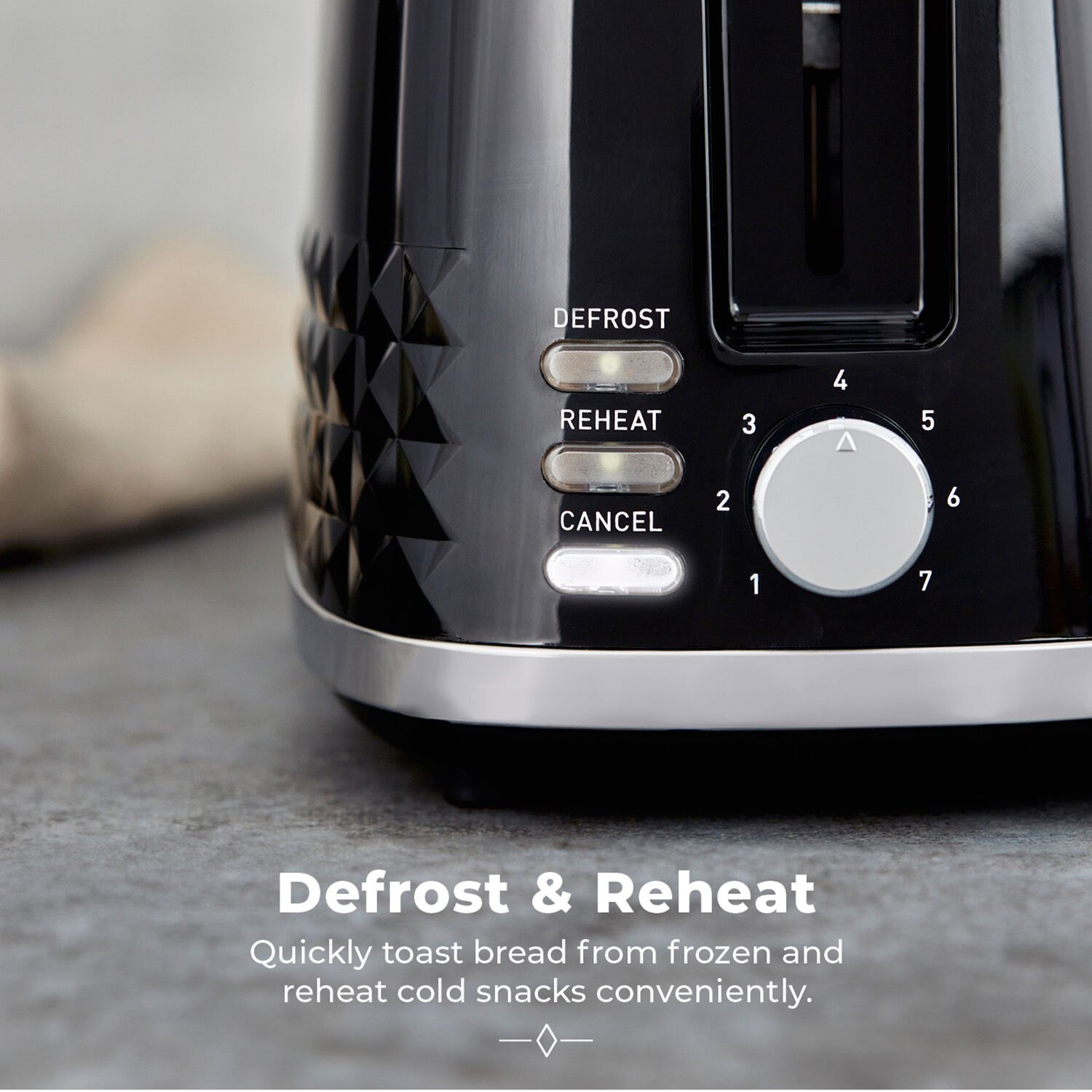 Tower Solitaire 2 Slice Toaster - Home Store + More