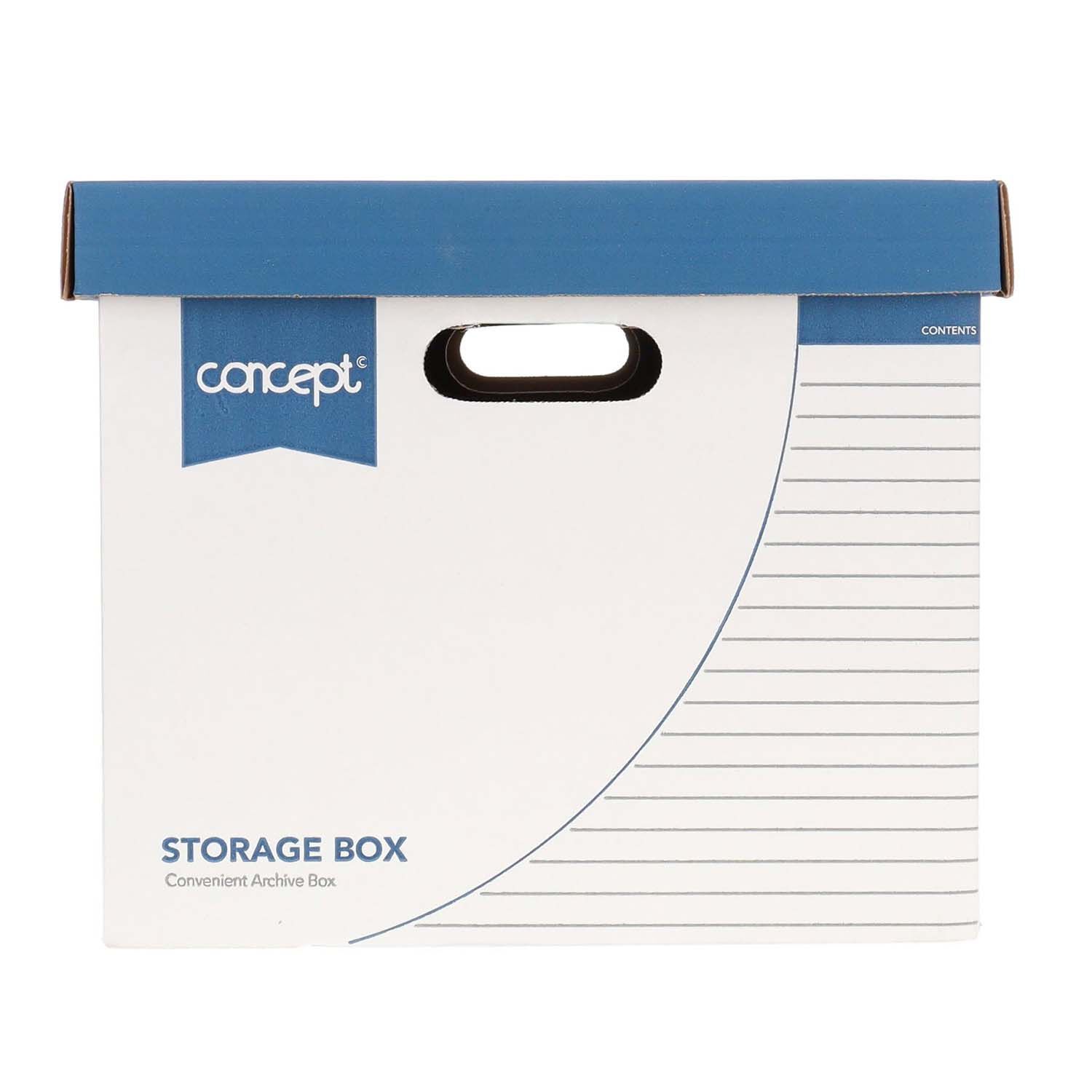 Concept Archive Storage Box - Blue - Home Store + More