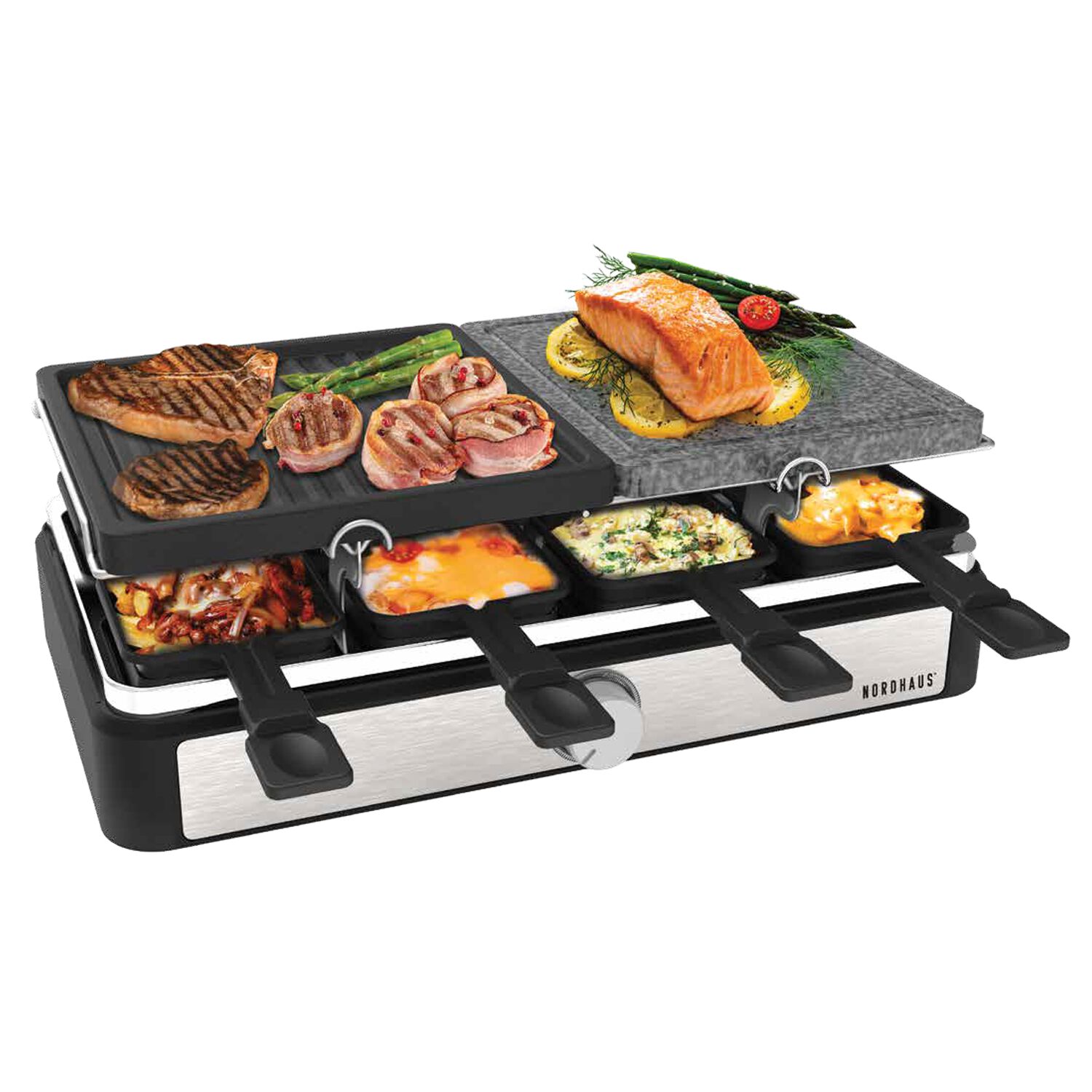 Nordhaus Raclette With Stone & Grill Plate - Home Store + More