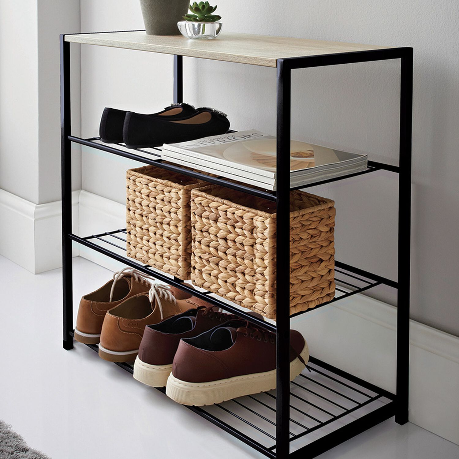 Manhattan Multi-Purpose 4 Tier Storage Shelf - Home Store + More