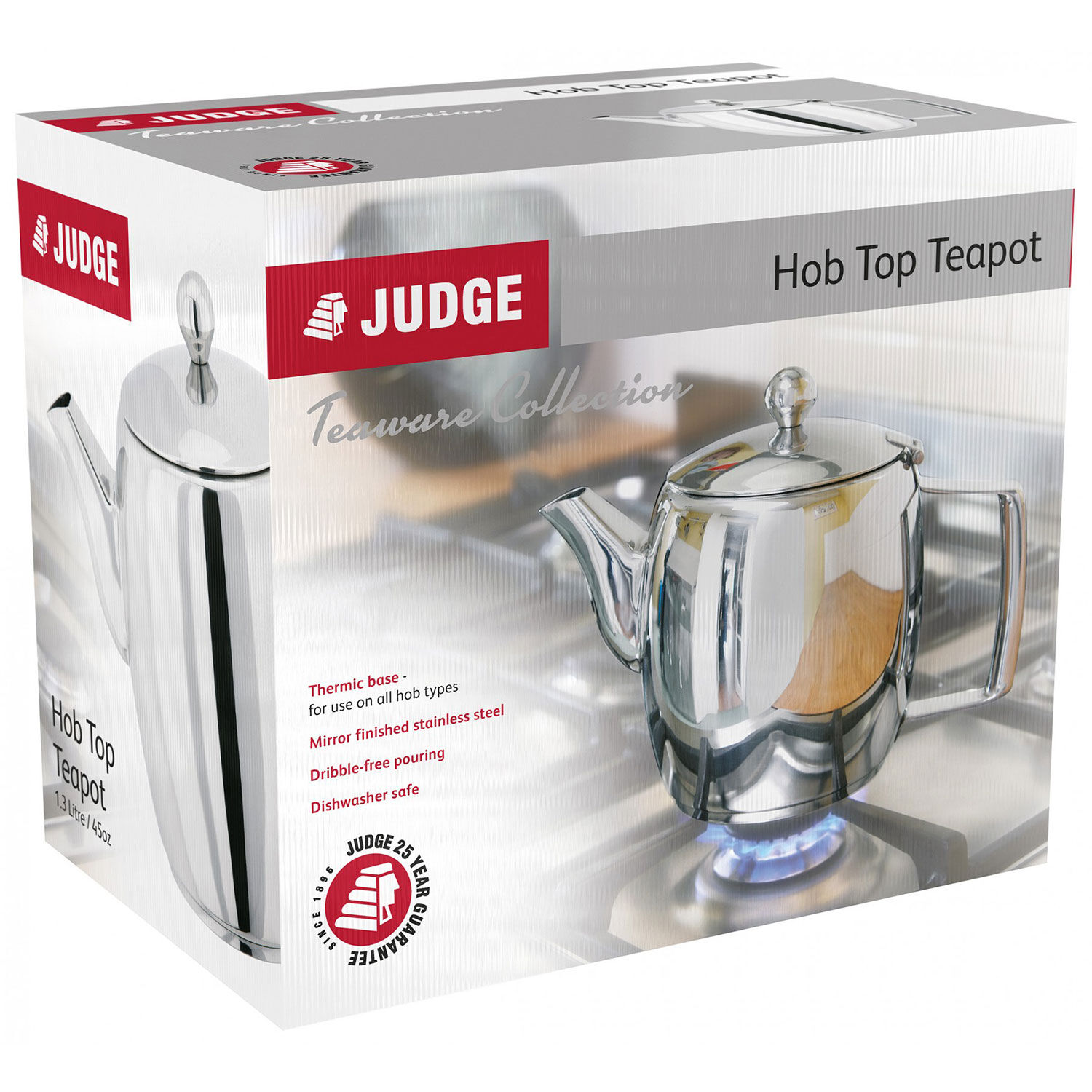 Judge Hob Top Teapot 1L - Home Store + More