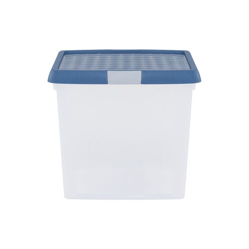 Wham Blue Clip Top Storage Box With Lid - Home Store + More