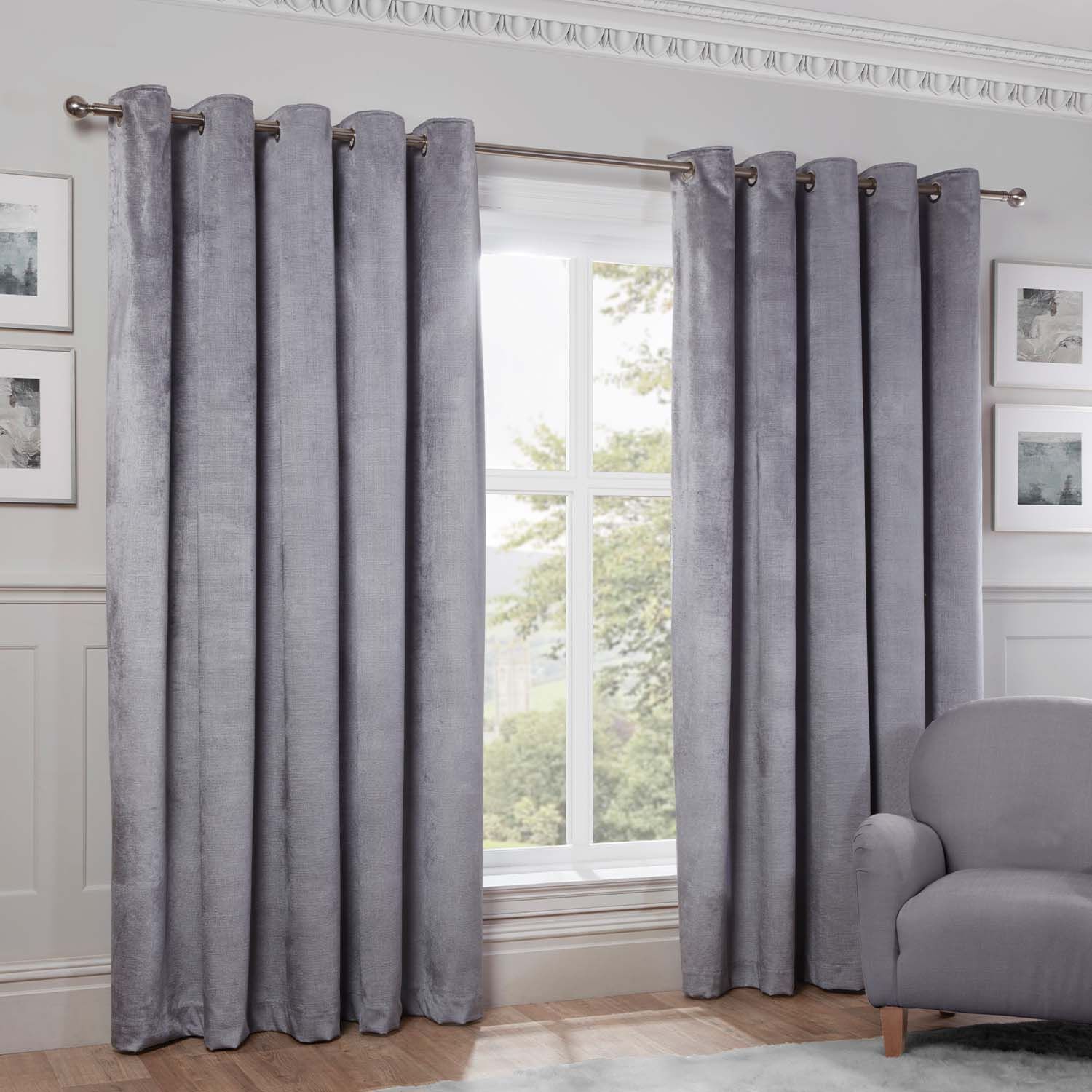 Embossed Curtain - Home Store + More
