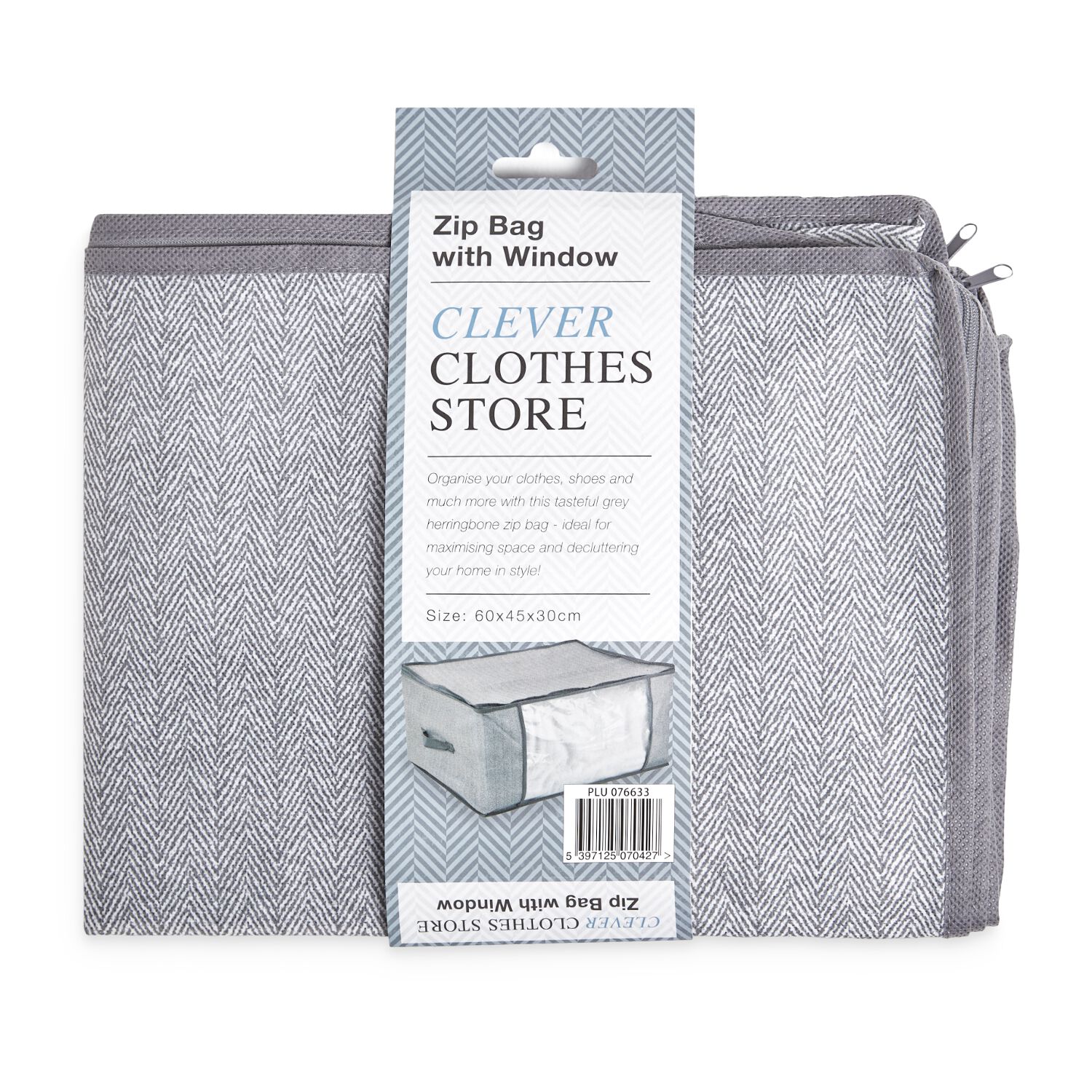 Clever Clothes Storage Bag W/Window - Home Store + More