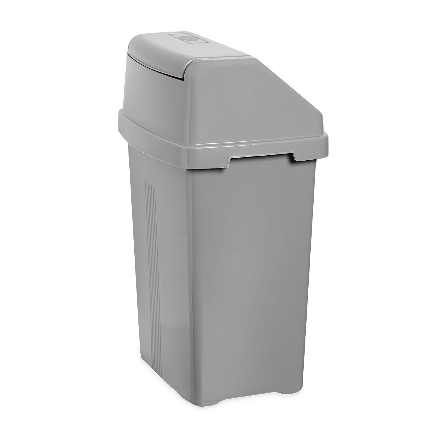 Wham Casa Cool Grey 8L Swing Bin - Home Store + More