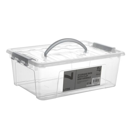 Storage Master Storage Box with Clip and Handle - Home Store + More