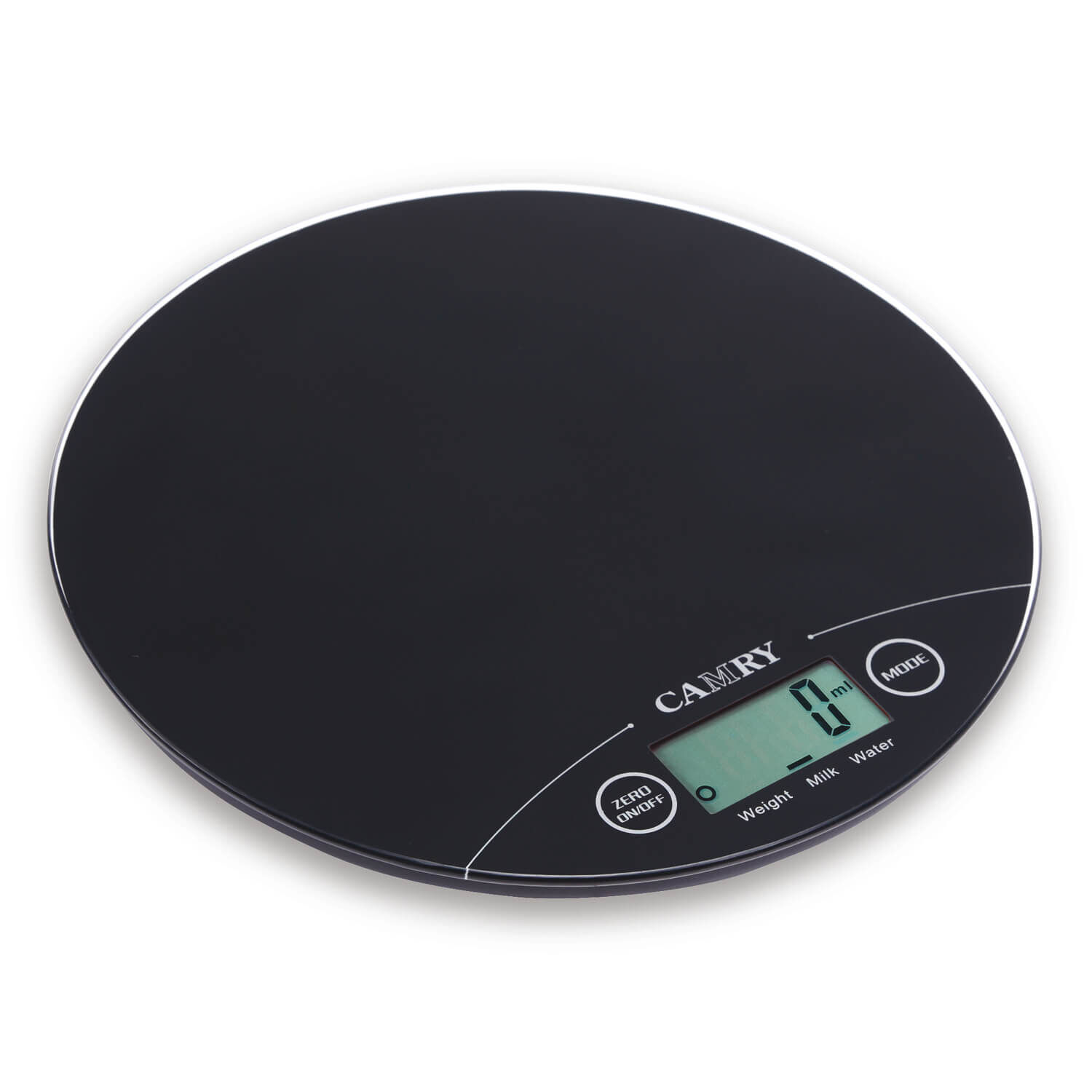 Camry Black Round Digital Kitchen Scale - Home Store + More