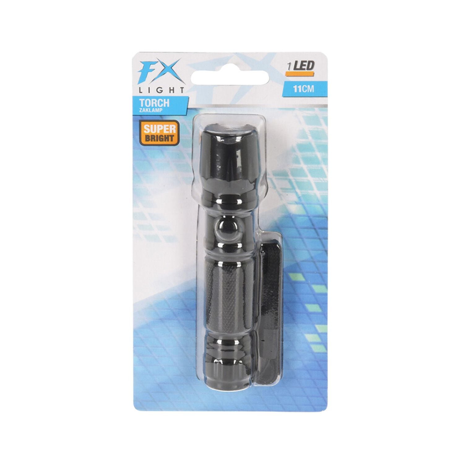 FX Light Black LED Torch - Home Store + More